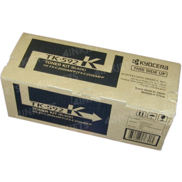 Kyocera Mita TK-592K Laser Toner Cartridge, Black, OEM - 4inkjets