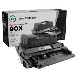 HP CE390X (90X) High-Yield Black Toner - Low Cost Compatible Cartridges ...