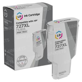Remanufactured Gray Ink Cartridge for HP 727 (F9J80A) - 4inkjets