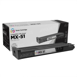 Sharp MX-51 Black Toner, Compatible - 4inkjets
